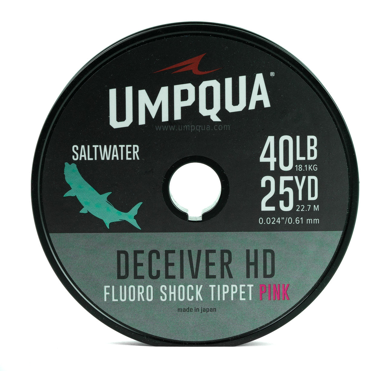 Umpqua Deceiver HD Saltwater Shock Pink Tippet — Red's Fly Shop