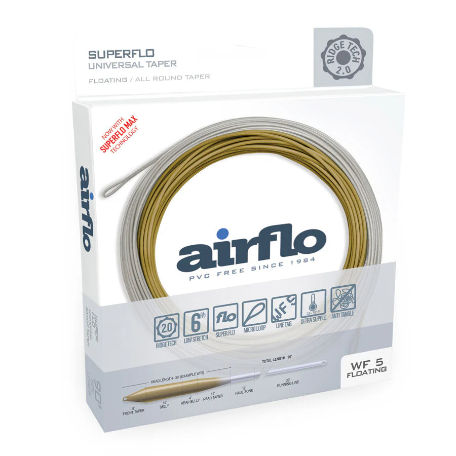 Airflo Superflo Max Ridge 2.0 Universal Taper — Red's Fly Shop