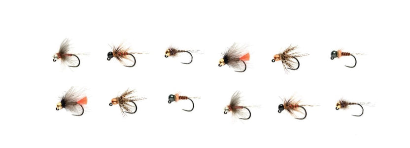Jighead Nymphs // 1 Dozen Tactical Nymph Assortment by Fulling Mill ...