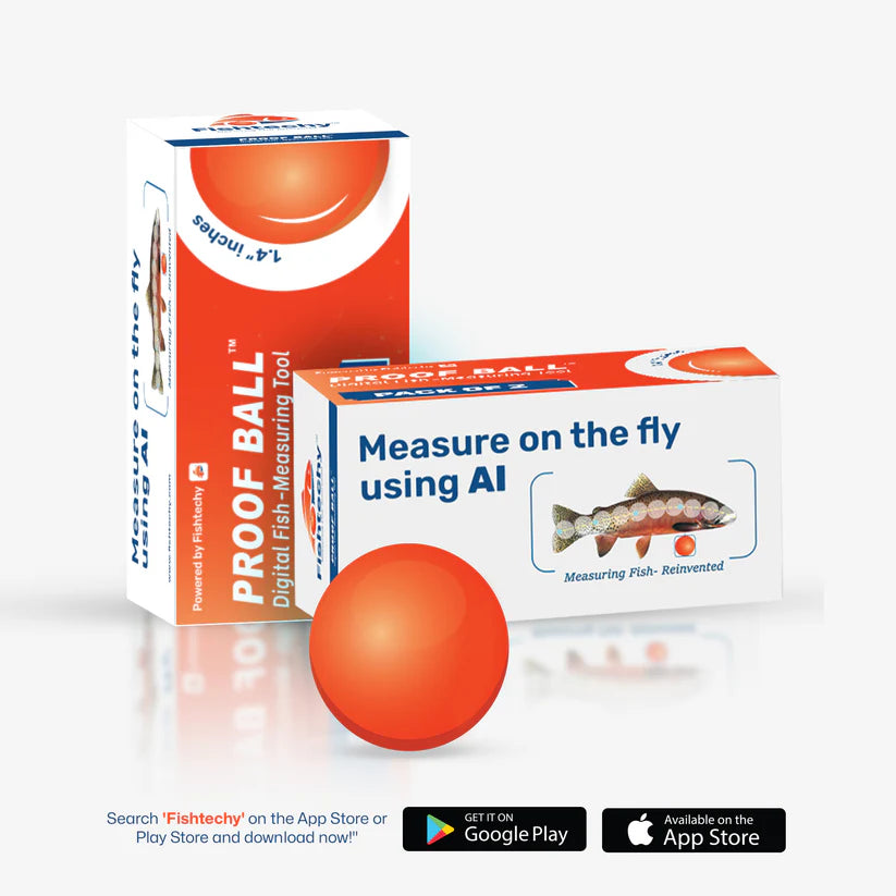 Fishtechy Proof Ball // Virtual Fish Measuring Device — Red's Fly Shop