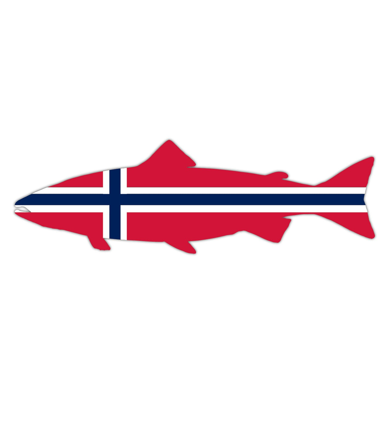 Norway Atlantic Salmon Sticker — Red's Fly Shop