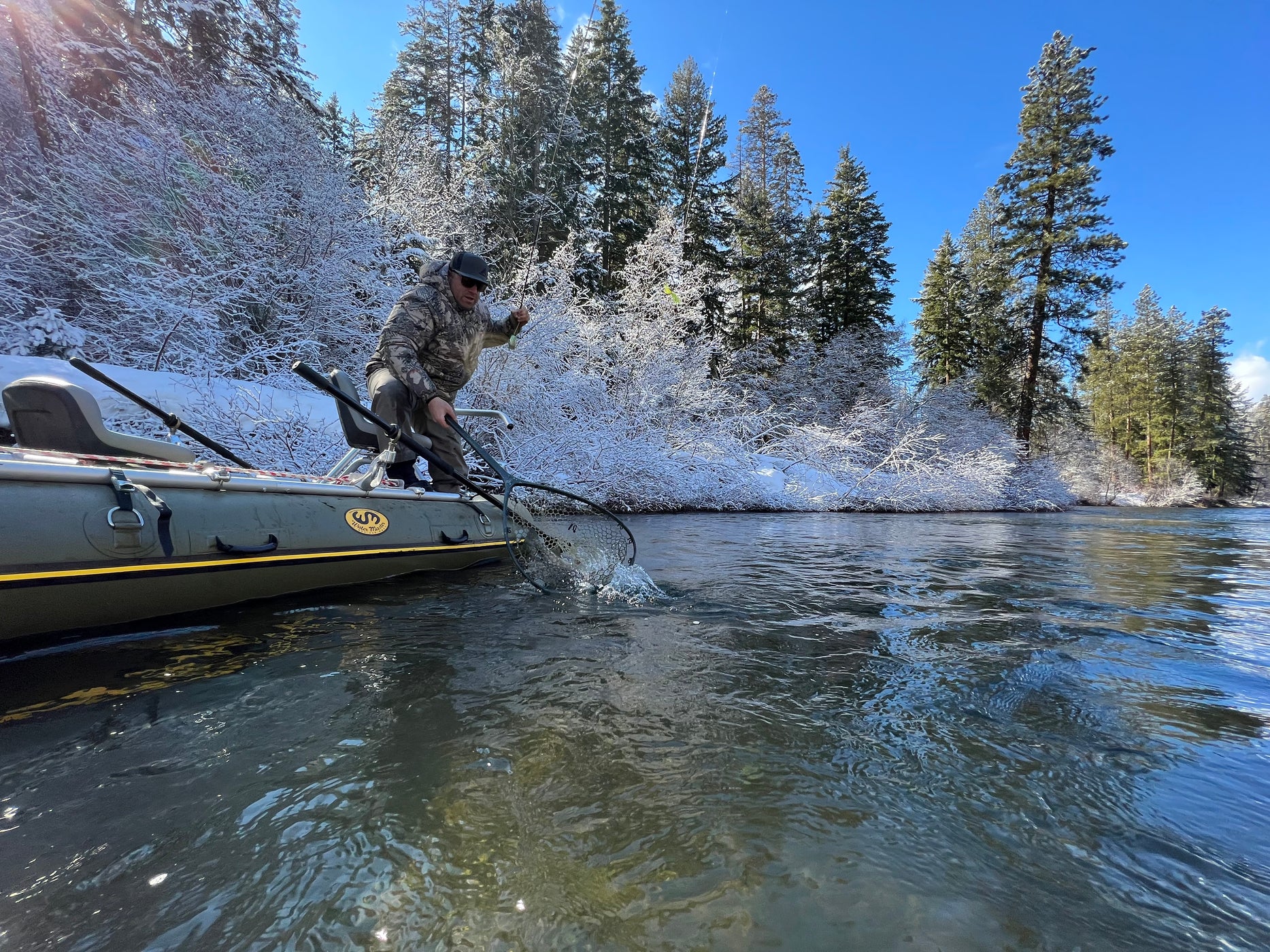 WaterMaster Bruin 2-3 Person Fishing Rafts // Upgraded with Sawyer Ste ...